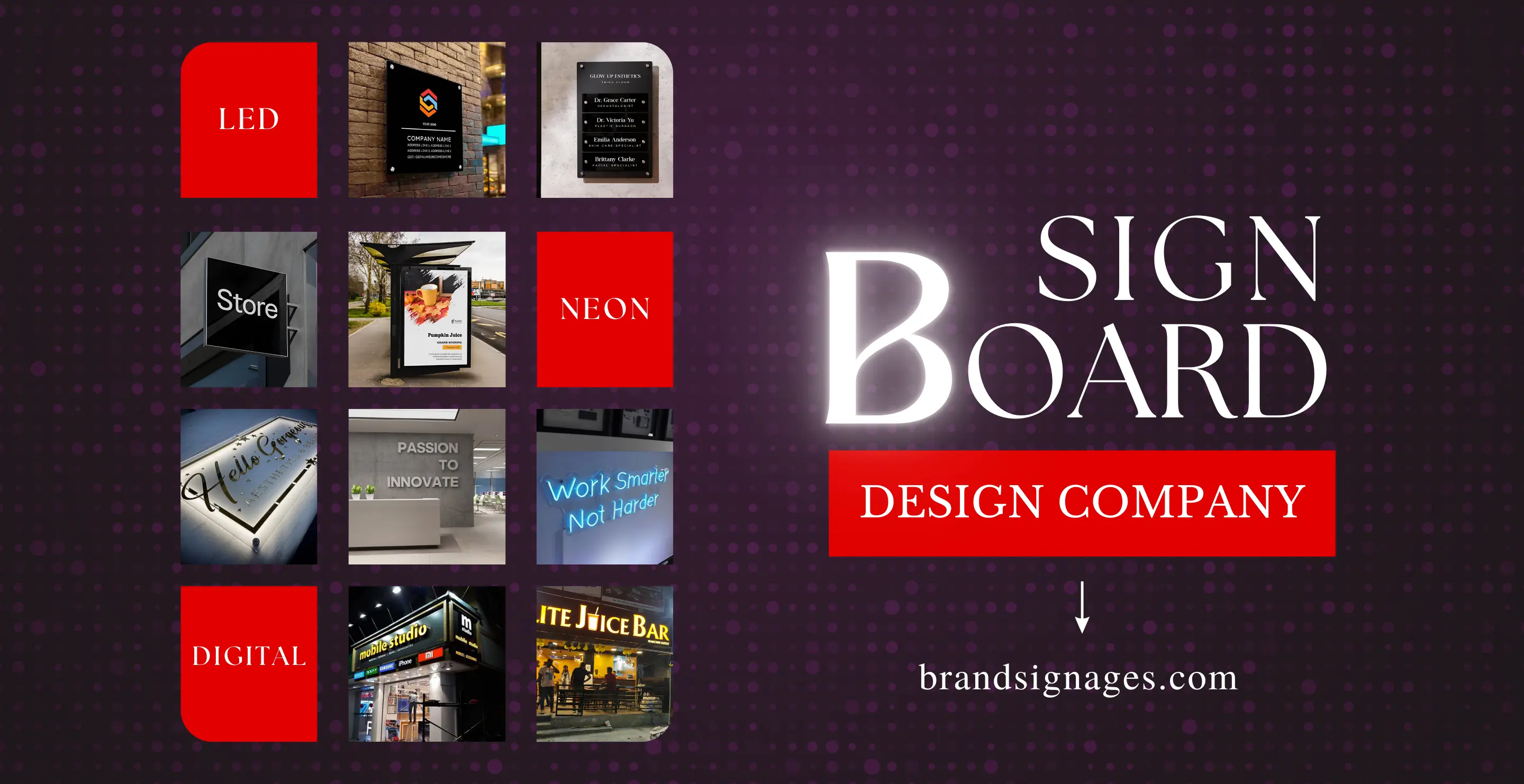 Sign Board Manufacturers in Bangalore: Signage Board Designs
